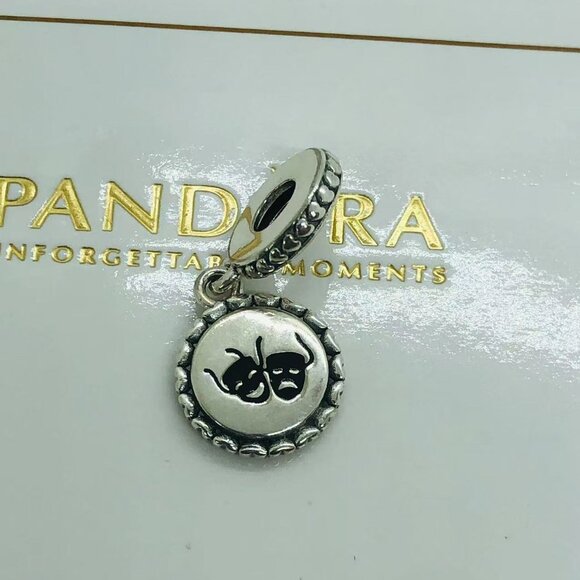 Pandora | Jewelry | Pandora The World Is Your Stage Theater Mask Actor ...